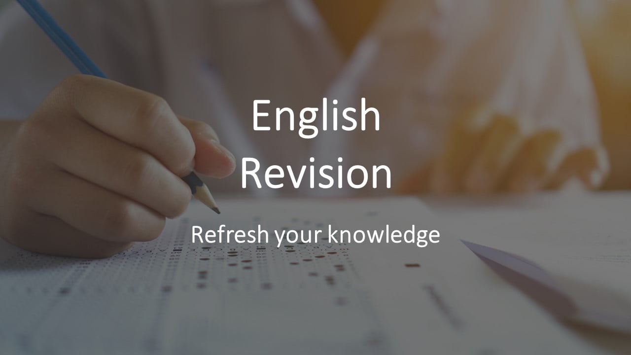 Revision - Upskill English